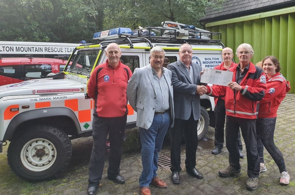 Bolton Mountain Rescue keeping toasty after £1,000 grant from East ...